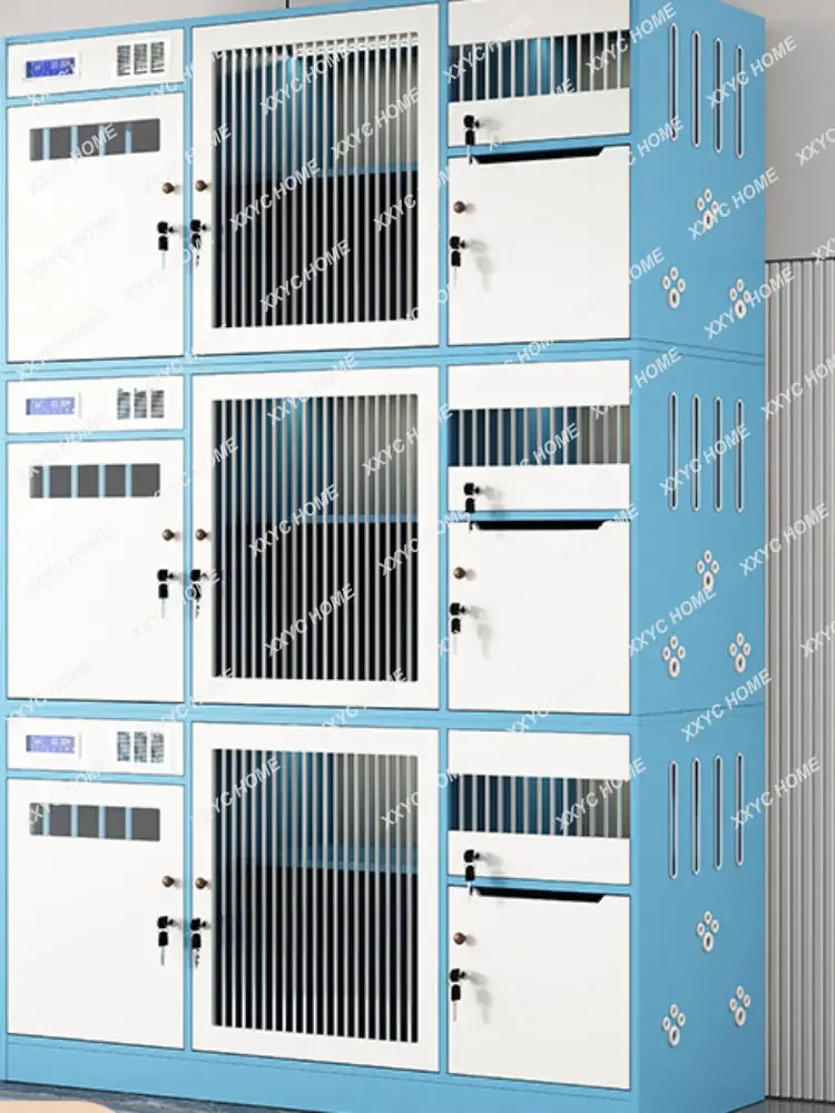 Temperature-Solid-Wood-Cattery-Household-Cat-Cage-Indoor-Cat-Villa-Four ...