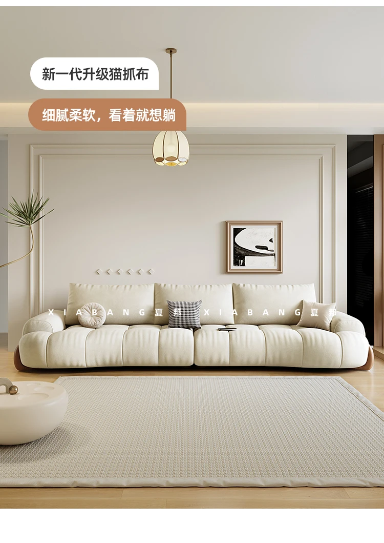 Sofa Giày Lười Vải Ghế Sofa Phòng Khách Nữ Hoàng Sang Trọng Giọng Bong ...