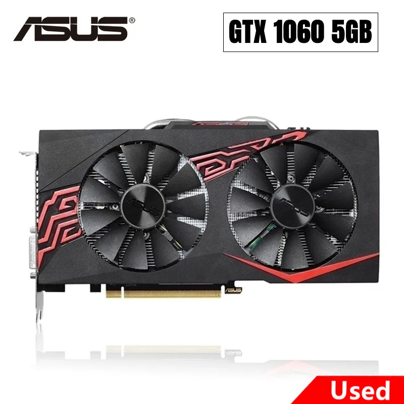 ASUS-tarjeta-gr-fica-GTX-1060-de-5GB-placa-de-v-deo-usada-GPU-para ...
