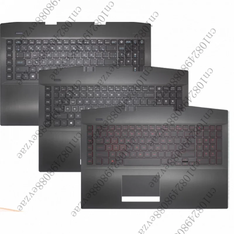 XYG New Keyboard For HP OMEN 5Plus 17-CB TPN-C144 Laptop Palmrest Top ...
