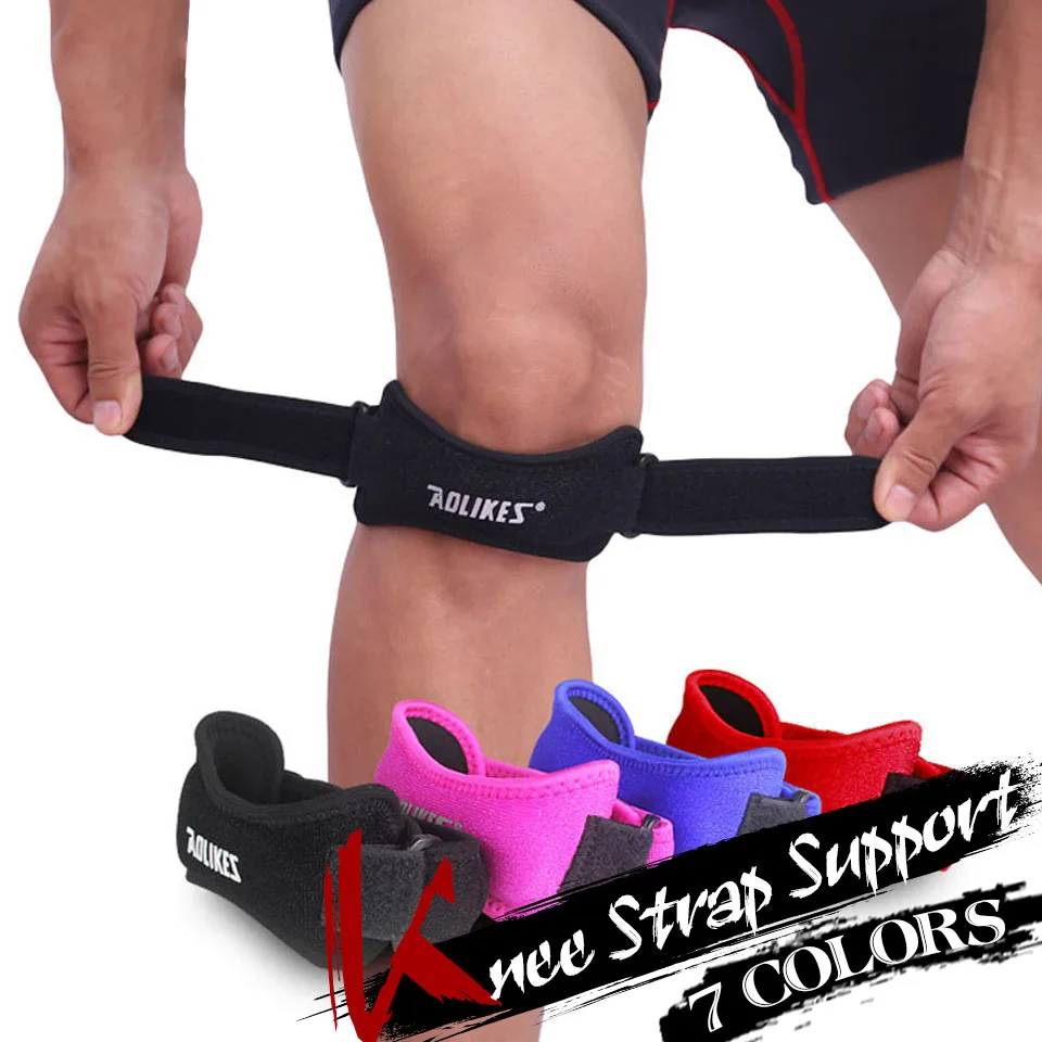 AOLIKES-Sports-Dual-Action-Knee-Strap-Support-Band-Knees-Brace ...