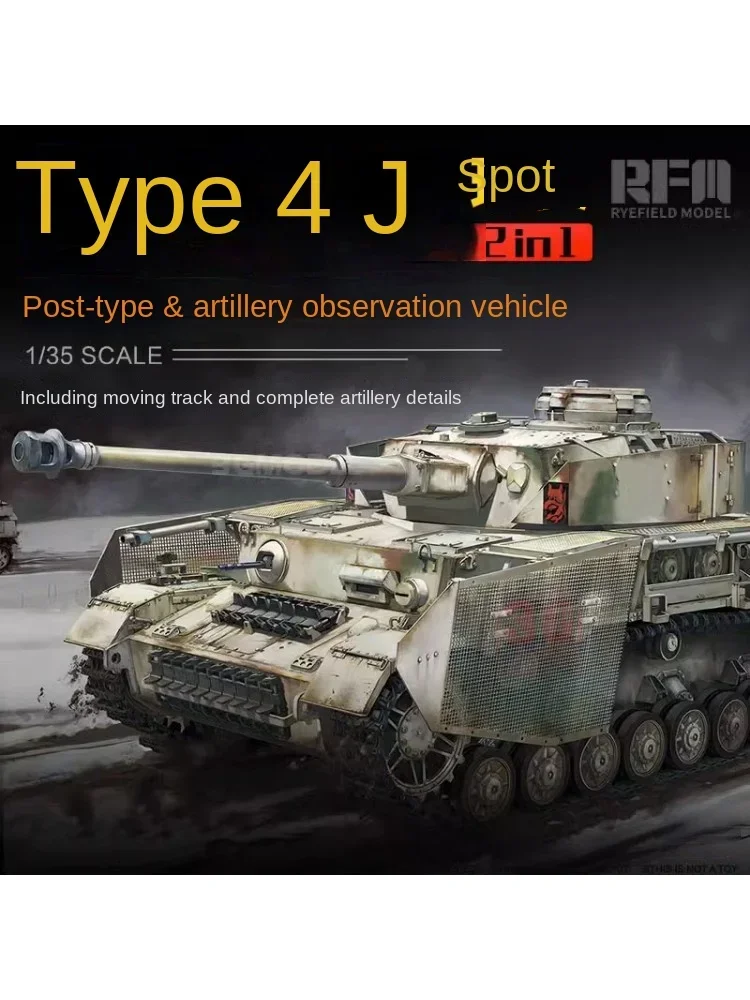 Ryefield-model-RFM-assembling-tank-model-kit-RM-5033-Panzer-IV-J-late ...