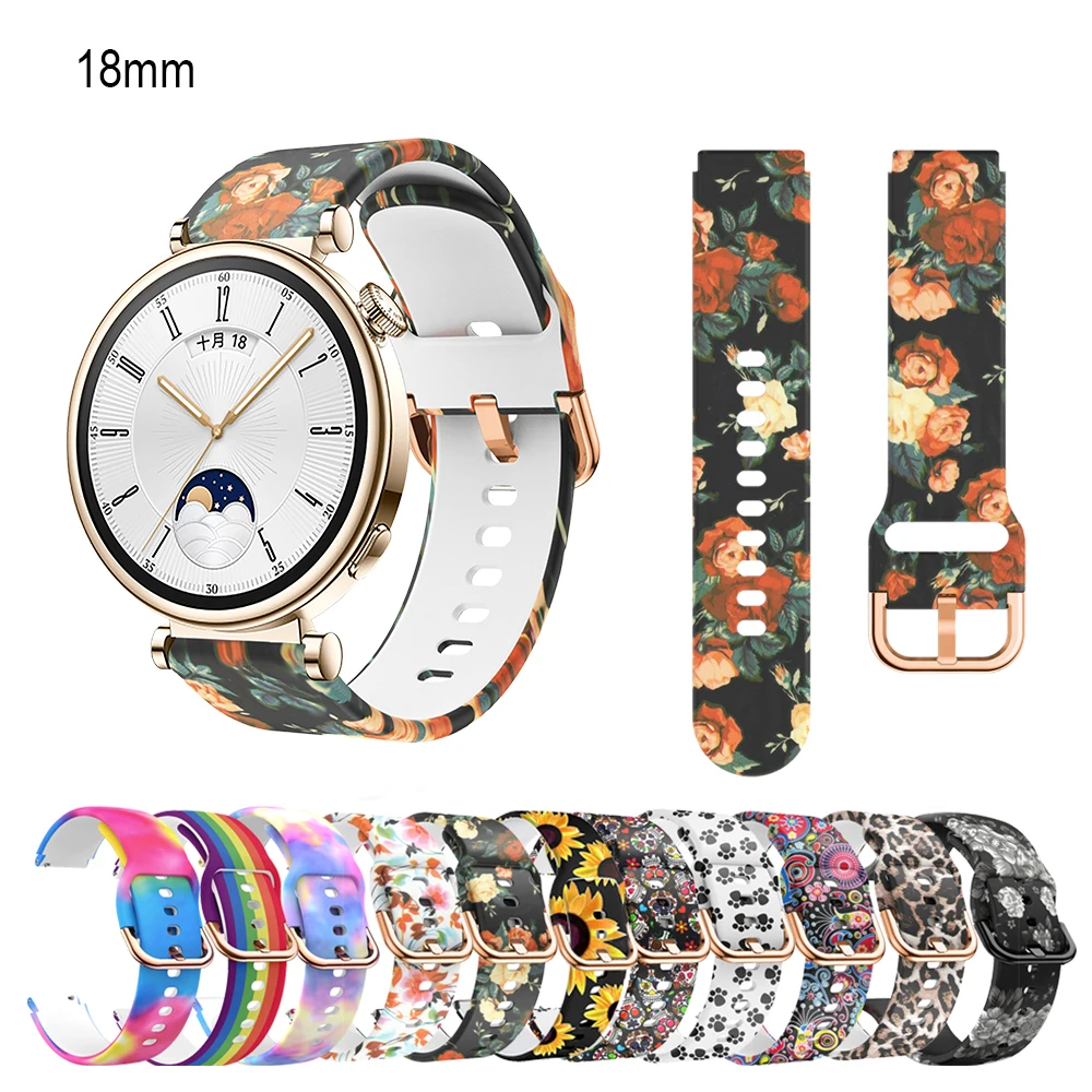 Correa-de-reloj-para-Huawei-Gt4-Correa-oficial-de-41mm-con-estampado-de ...