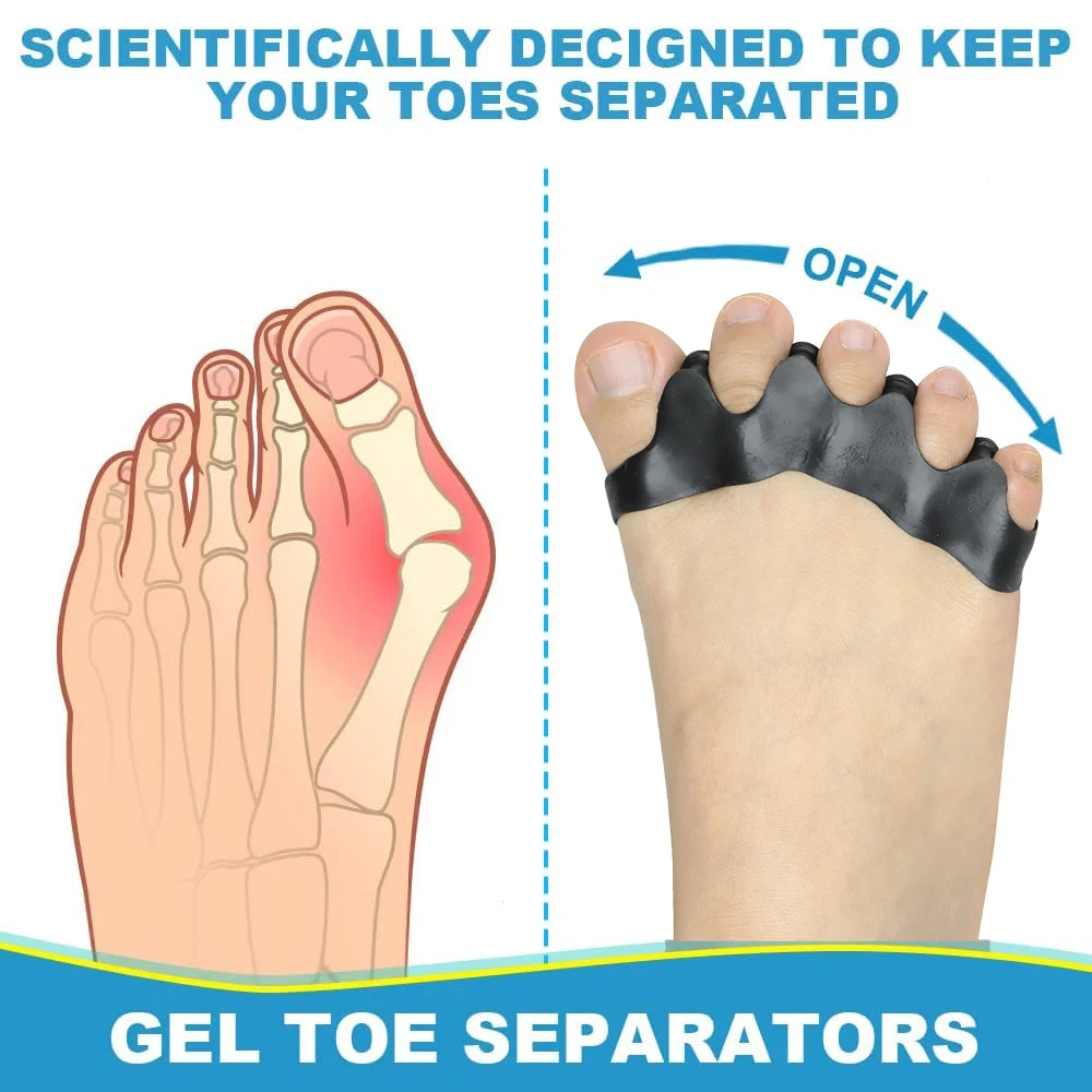 Gel Toe Spacers Bunions