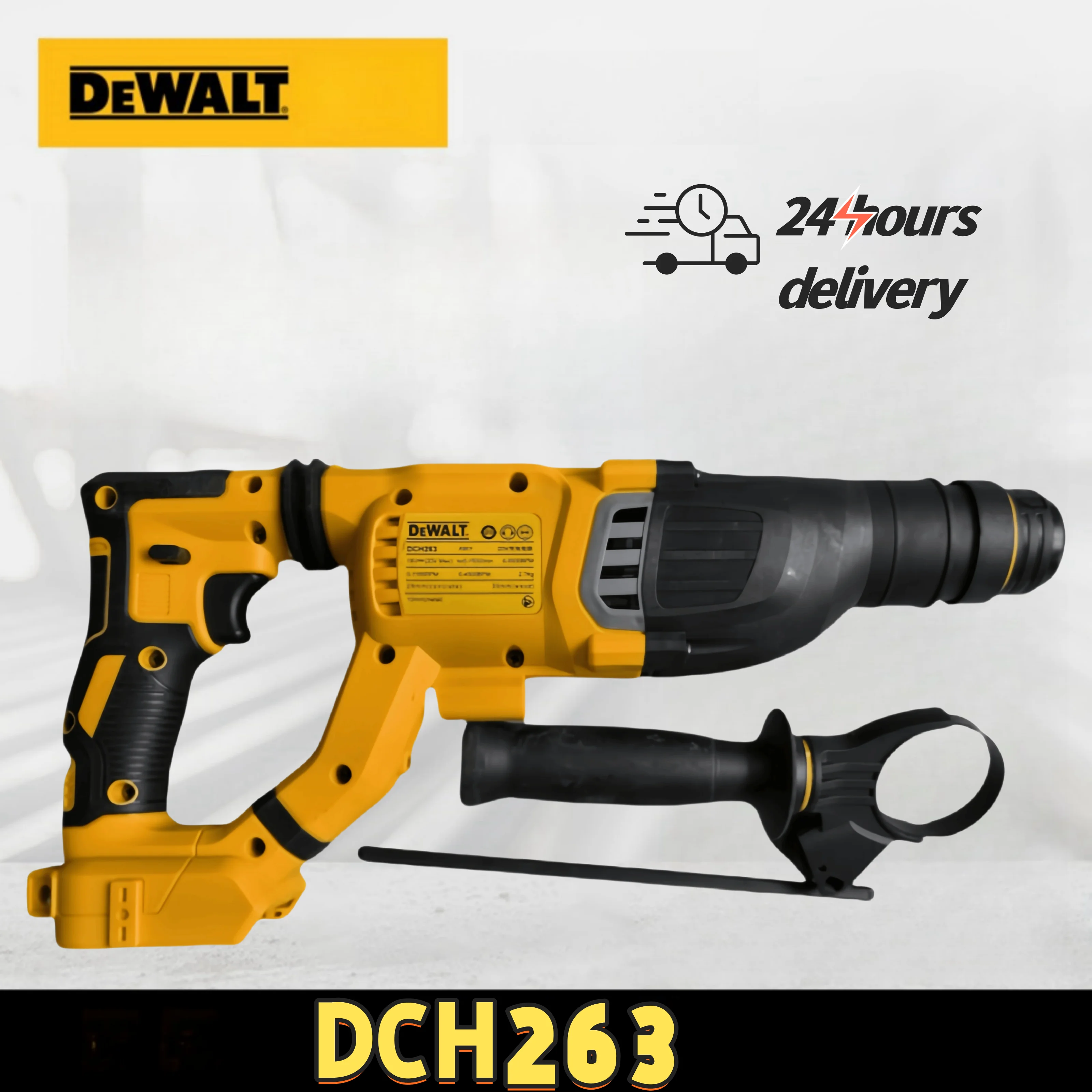 Dewalt-DCH263-Kit-de-broca-de-martelo-rotativo-somente-ferramenta-20V ...