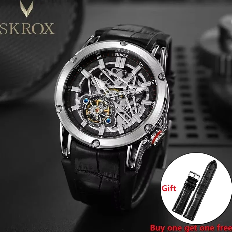 High-end Luxury High Quality Stainless Steel Skeleton Automatic ...