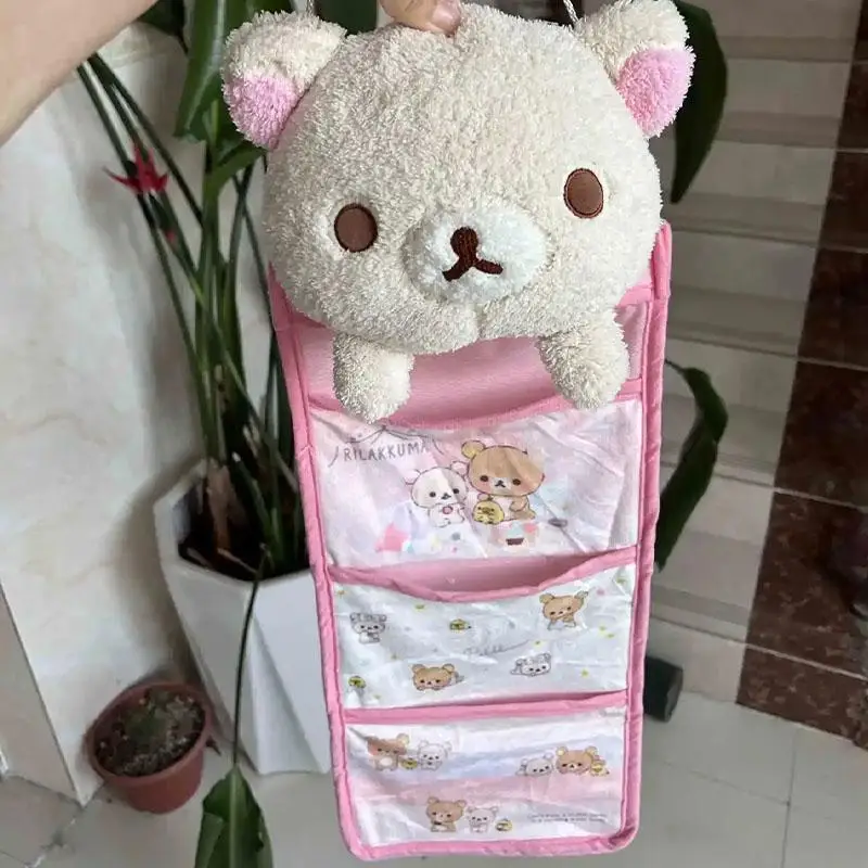 Kawaii-Rilakkuma-Hanging-Multi-Layer-Storage-Bag-Jewelry-Miscellaneous ...