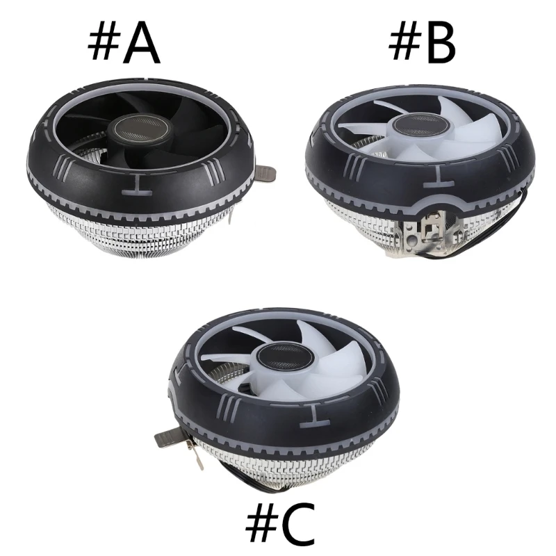 LED-CPU-Cooler-Air-cooled-CPU-Heat-Sink-Fan-PC-Cooling-Radiator-CPU-Air ...