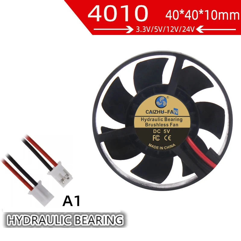 Automobile-LED-Cooling-Fans-4010-Round-Frame-Large-Air-Volume-4010 ...