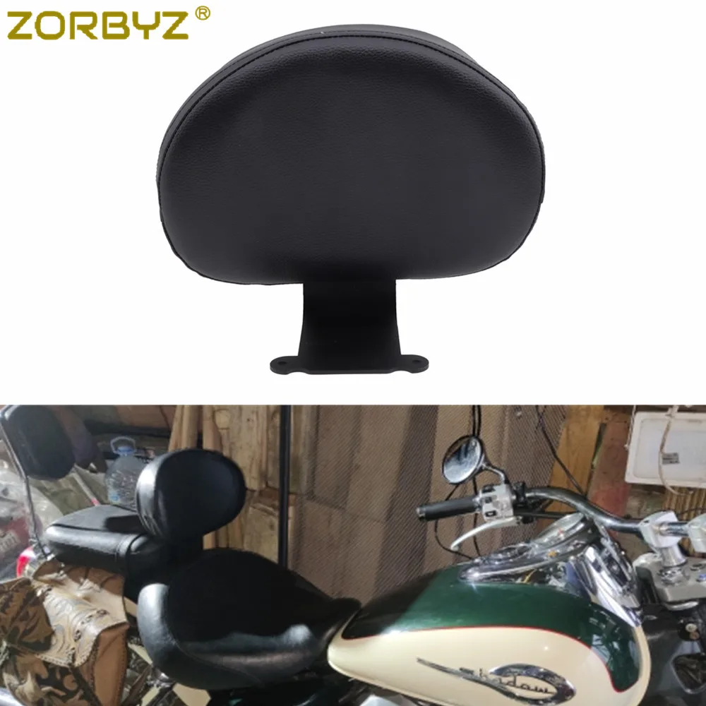 ZORBYZ Motorcycle Driver Rider Backrest Cushion Pad For Honda Shadow ...