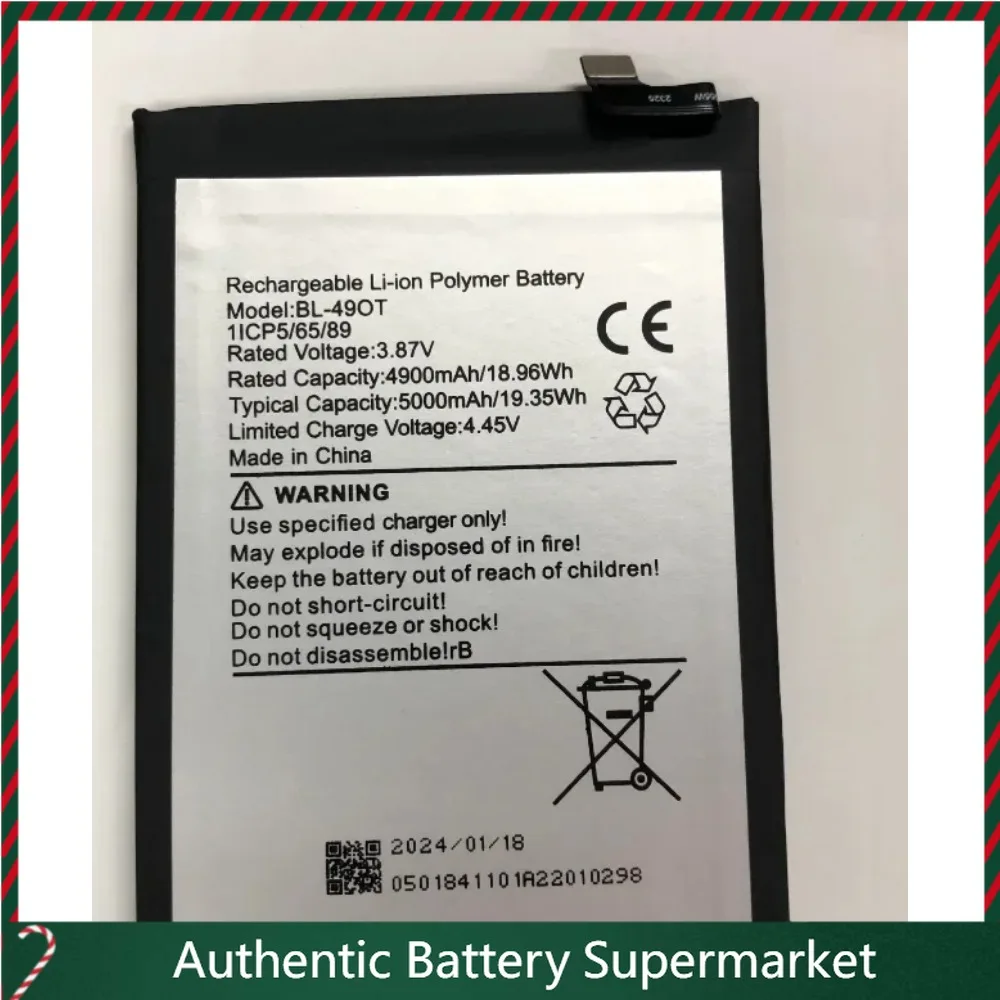 High Quality Batteries for BL-49OT Battery Tecno Camon 20, CK6, CK6n ...