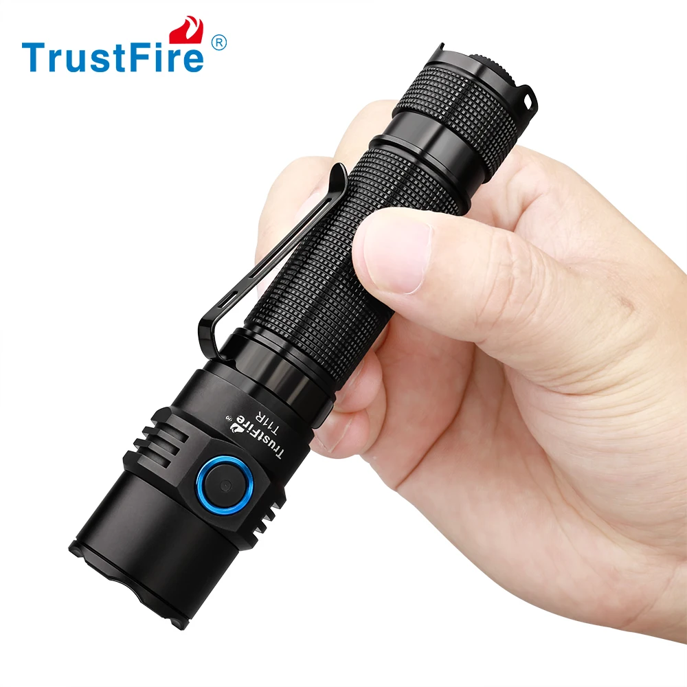 Trustfire-T11R-Tactical-Led-Flashlight-1800LM-Army-Police-Powerful ...