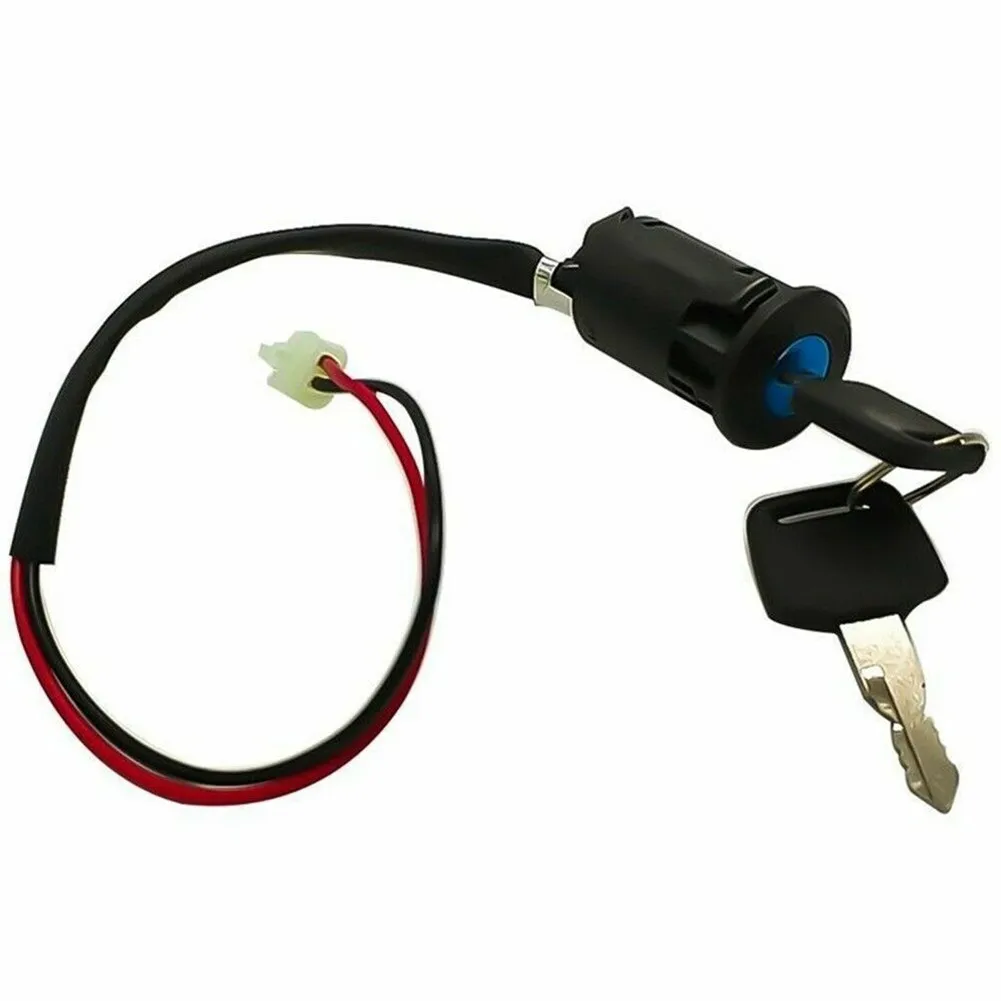 Moped-Ignition-Key-Switch-2-Wire-28mm-Hole-ATV-Dirt-Bike-Accessory ...
