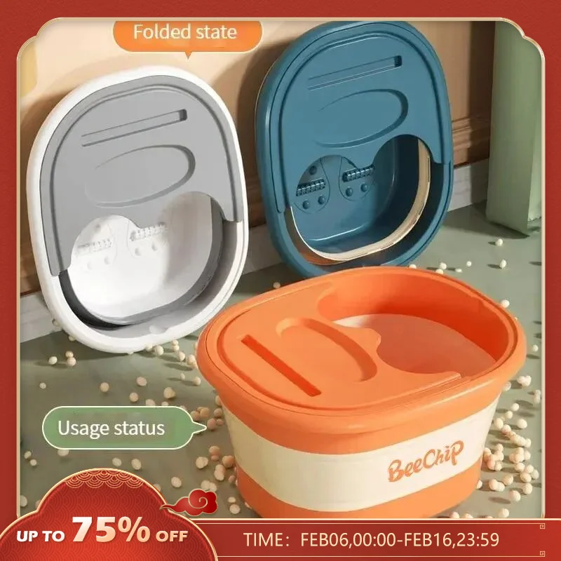 Fu-einweichen-der-Eimer-mit-gro-er-Kapazit-t-Klapp-becken-Fu-wanne-Fu ...