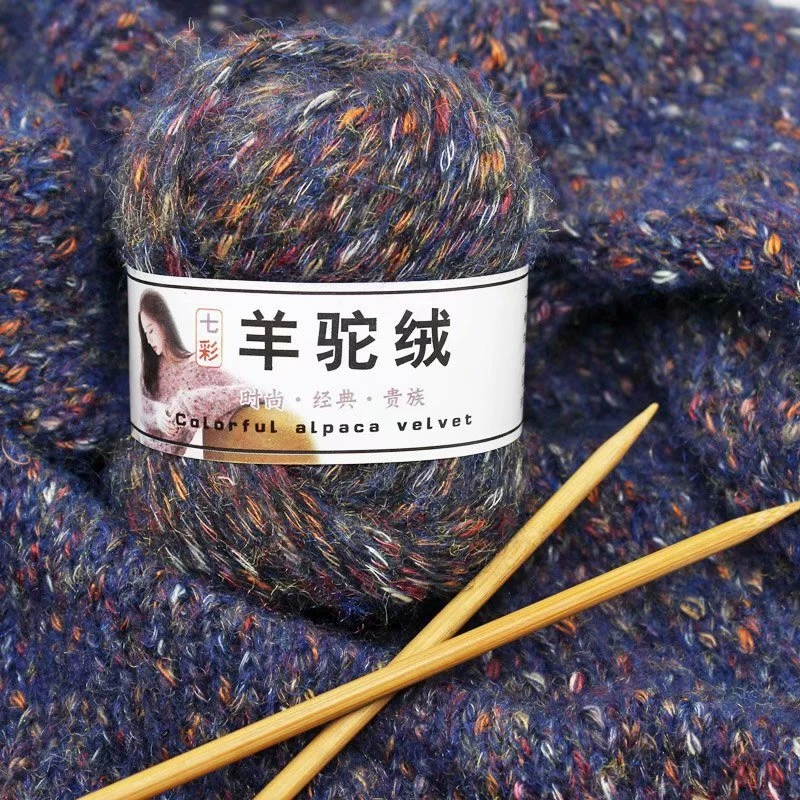 Alpaca Yarn Hand Knitting | Wool Alpaca Knitting Yarn | Alpaca Mohair ...