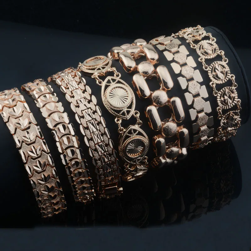 Pulseras-anchas-talladas-para-mujer-y-ni-a-joyer-a-caliente-con ...