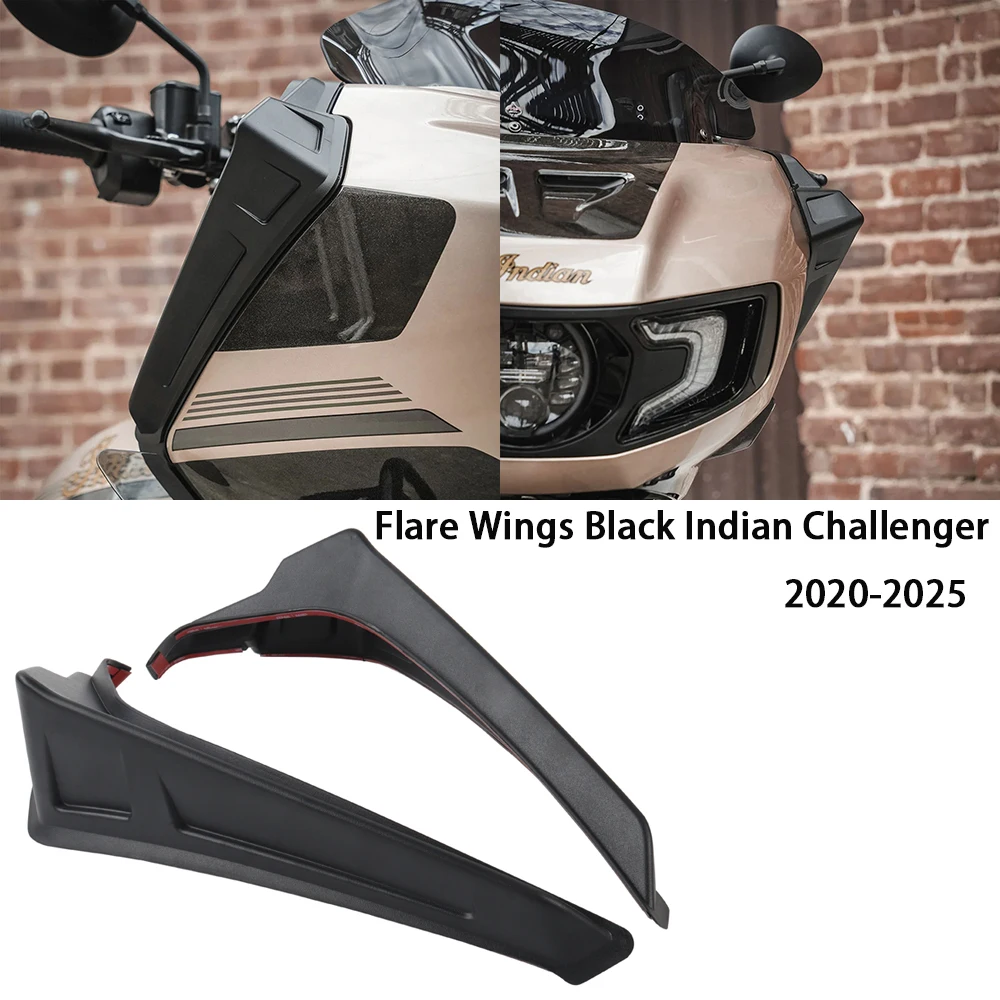 NEW Motorcycle Fairing Side Wind Deflector Wind Deflector For Indian ...