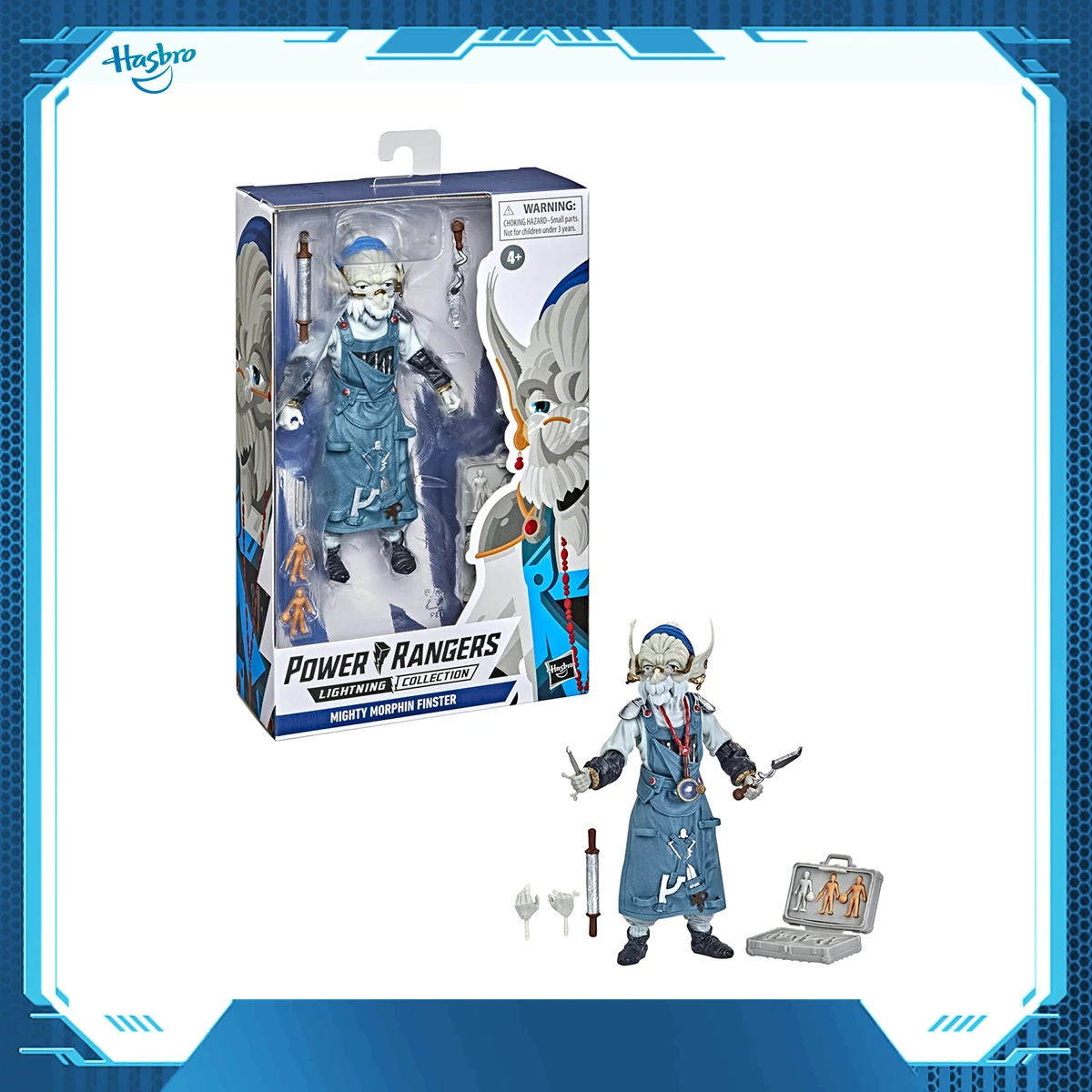 Hasbro Figura de Ação Coleção Power Rangers Lightning, Mighty Morphin ...