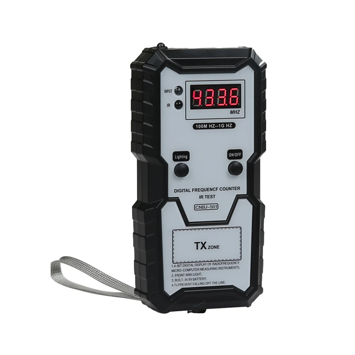 Car-Infrared-Frequency-Tester-100M-1GHZ-4-Bit-Digital-Electronic-IR ...
