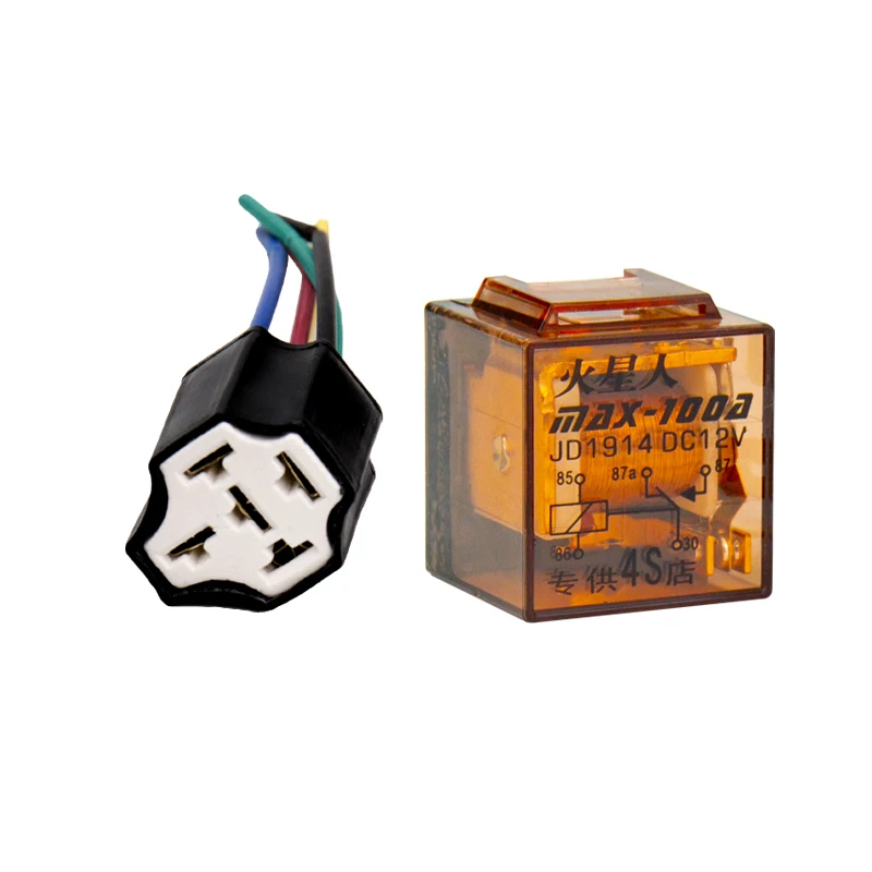 Waterproof-SPDT-SPST-5-4-Pin-12V-24V-100A-80A-60A-Car-Automobile-Relay ...