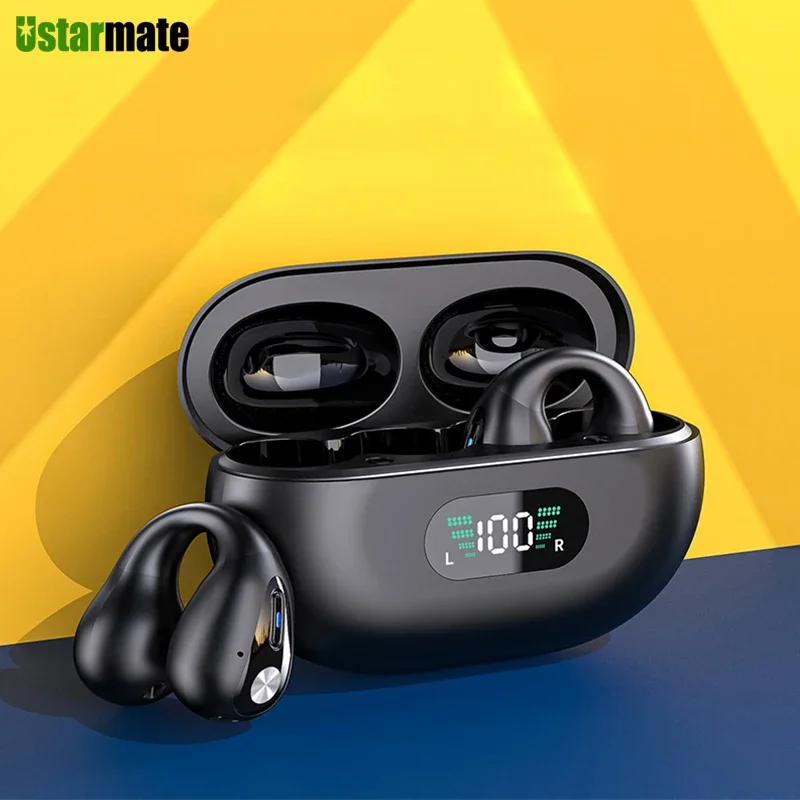 Bluetooth-5-0-Earphones-Earring-Wireless-Sports-Headphones-HiFi-Bass ...