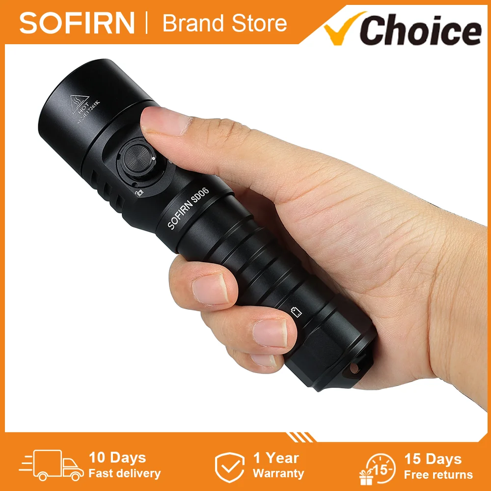 New-Sofirn-SD06-SFT70-3200lm-Rechargeable-Diving-Flashlight-Underwater-Deep-Scuba-Torch-Dive-LED ...