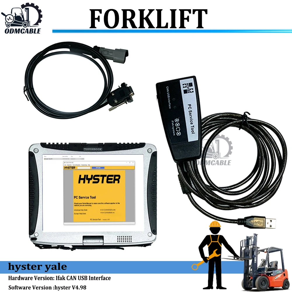 for hyster yale forklift truck diagnostic scanner Yale Hyster PC ...