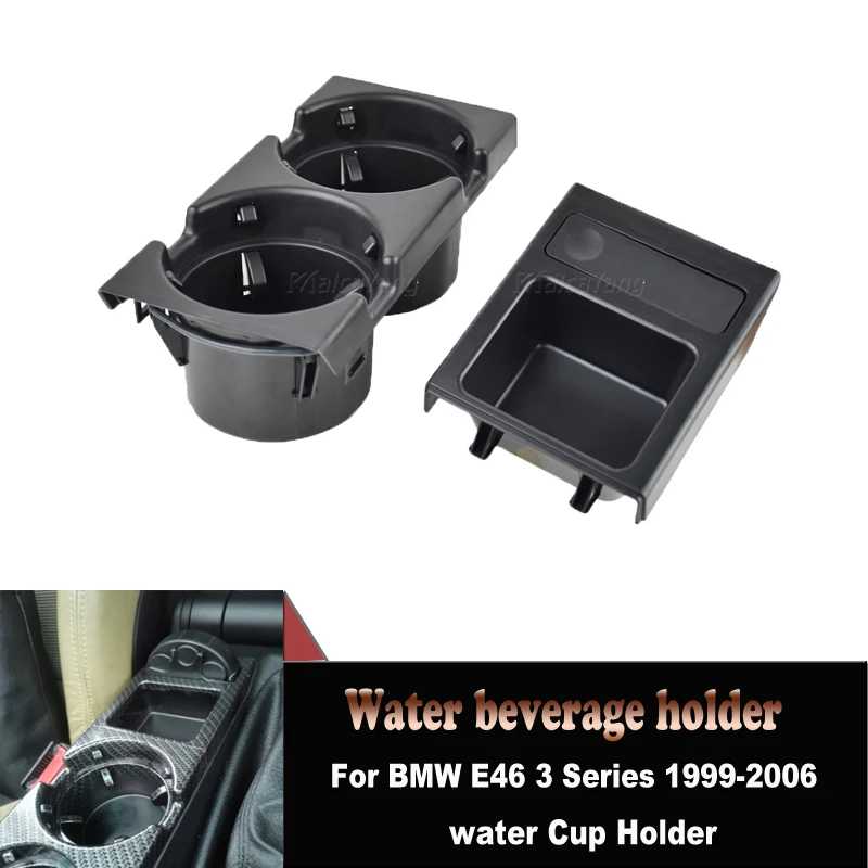 Retrofit-Kit-Water-Cup-Holder-Coin-Box-For-BMW-E46-3-Series-1999-2006 ...