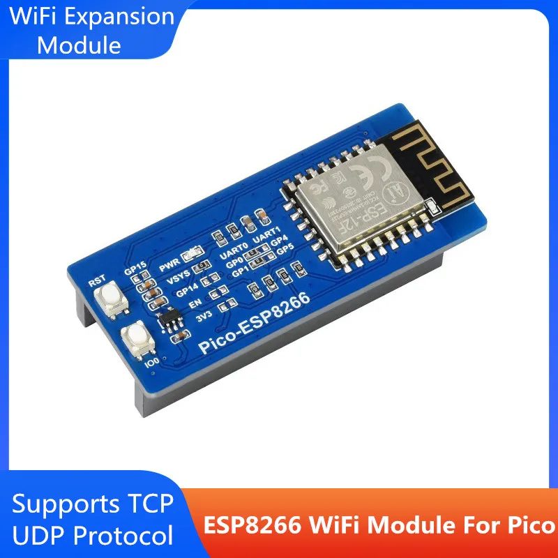 Esp8266 Wifi Module For Raspberry Pi Pico Supports Tcp Udp Protocol