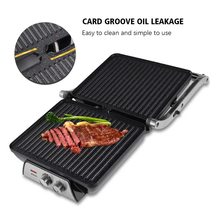 Electric-Sandwich-Maker-Panini-Steak-Machine-2000W-Small-Barbecue ...