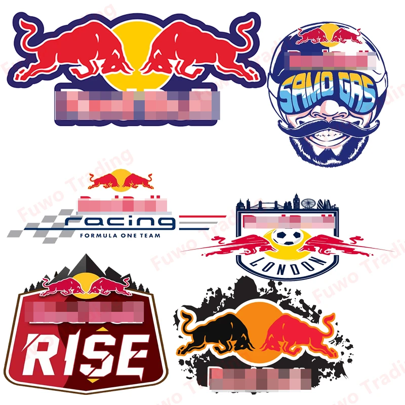 Vinil Kreatif Stiker Mobil Kepala Banteng Marah Merah Stiker Mati 4x4 ...