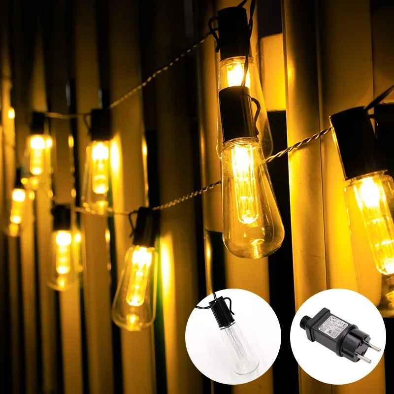 Solar-Outdoor-Bulb-Light-Strip-Camping-Led-Retro-Waterproof-Lamp ...