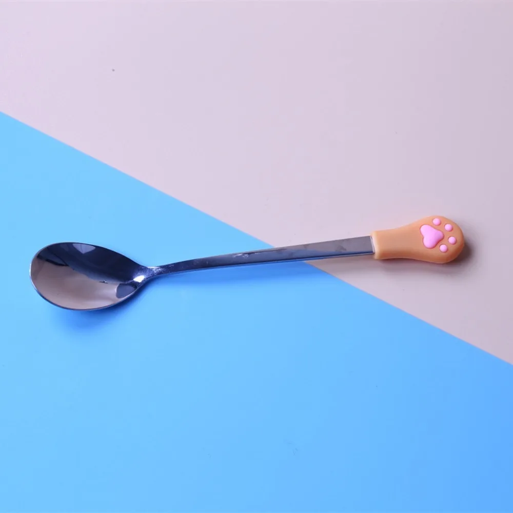 Cuchara para revolver de mango largo para vajilla, lindos utensilios de ...