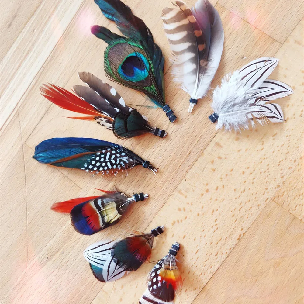 Natural Small Rooster Pheasant Feathers Decoration for Party Fly Tying ...