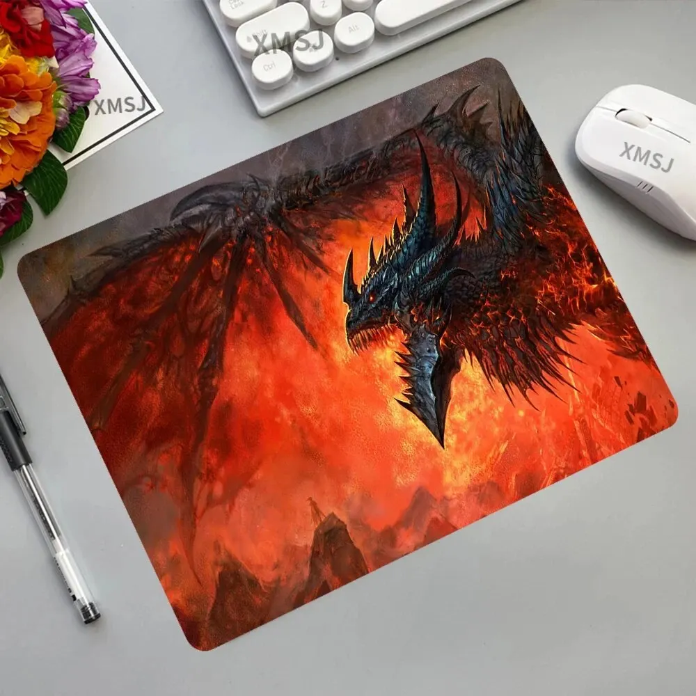 Art-Dragon-Mouse-Pad-In-Dark-Fantasy-Anime-Gaming-Deskmat-Non-Slip ...