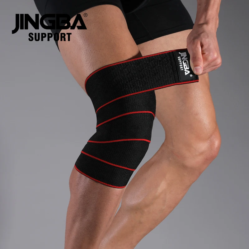 1-PCS-Knee-Wraps-Fitness-Weight-Lifting-Sports-Knee-Bandages-Squats ...