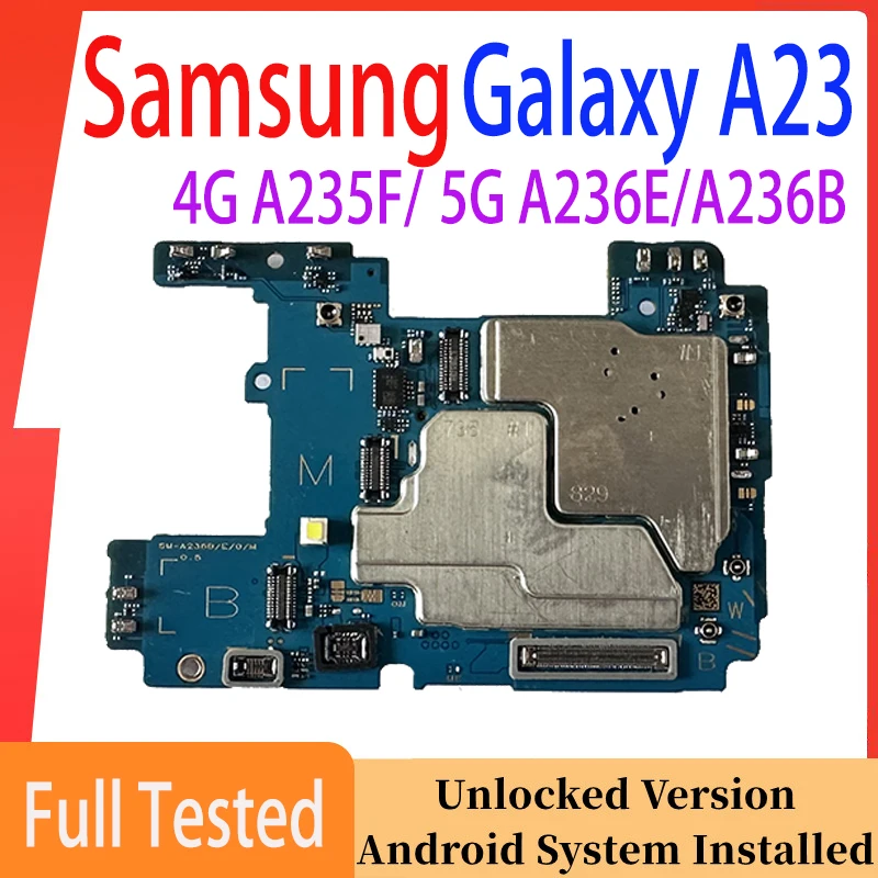 Unlocked-Motherboard-for-Samsung-Galaxy-A23-A235F-A236B-A236B-Main ...