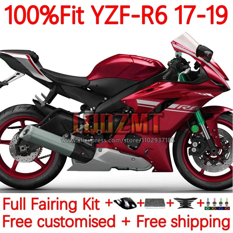 Yamaha R6 Red