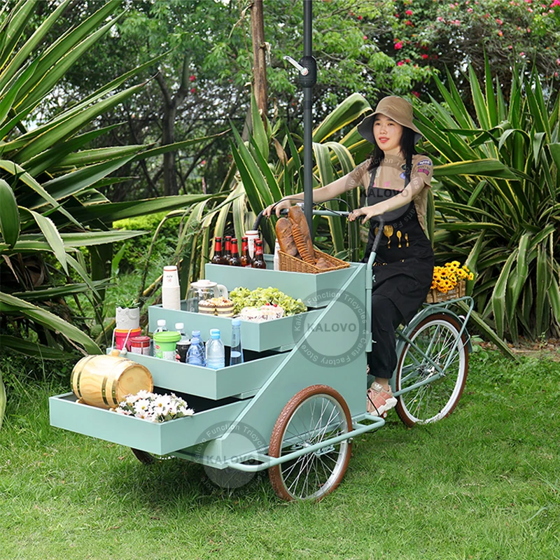 2023 Most Popular Adult Electric Three Wheel Tricycle Food Cart Fruit ...