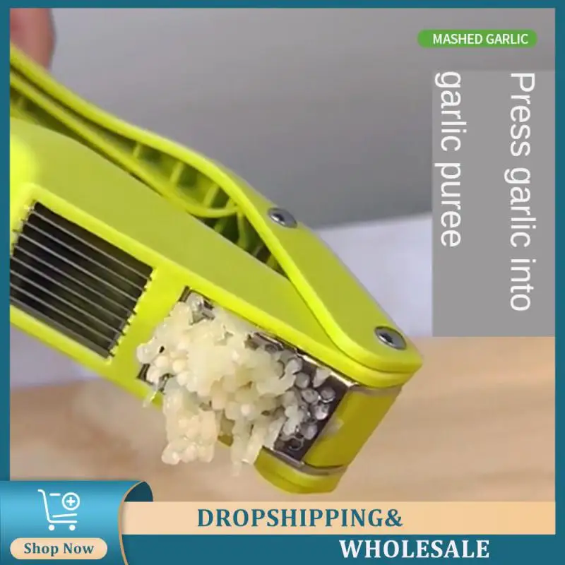 2 In 1 Multifunction Garlic Press Manual Garlic Mincer Chopping Garlic Tools Mincer Chopping ...