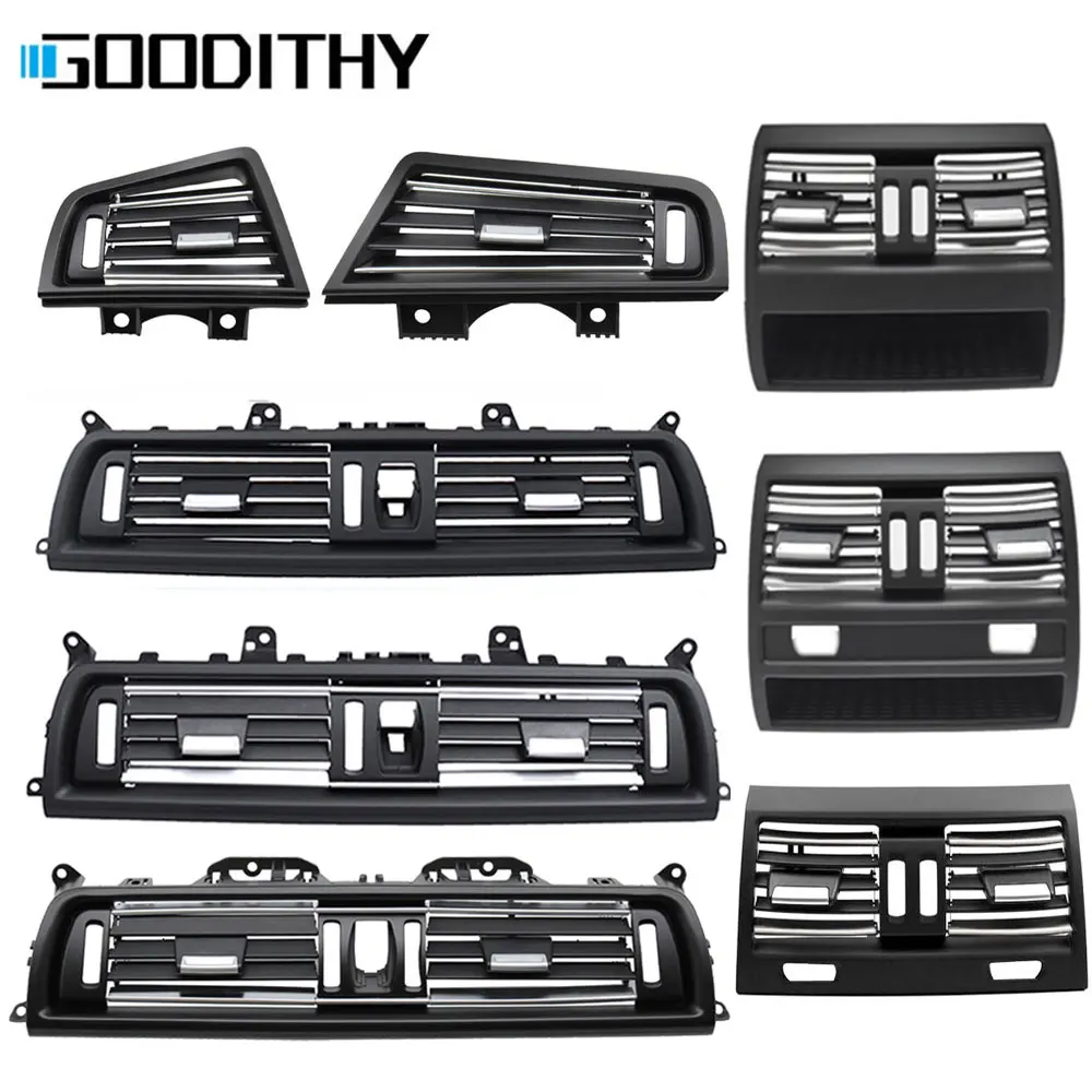 F10 F11 F18 Chromed Left Right Air Conditioning Cover Middle Rear AC ...