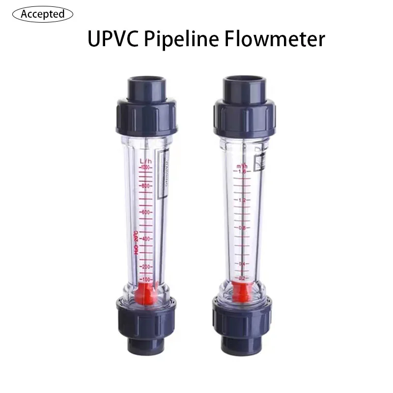 Plastic-Piping-Liquid-Float-Flowmeter-Water-Flow-Meter-Rotameter-UPVC ...
