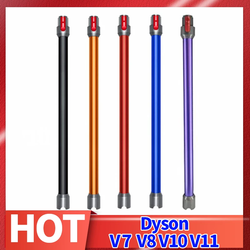 Extension Rod For Dyson V7 V8 V10 V11 Metal Aluminum Straight Pipe Bar ...