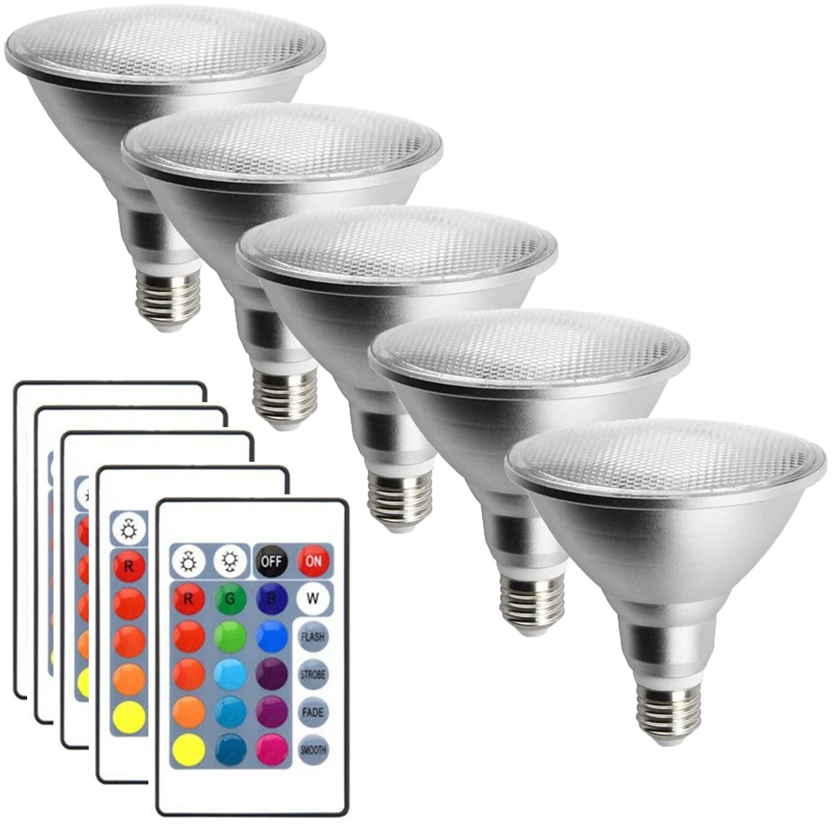 Luz-Par-RGB-regulable-PAR30-PAR38-E27-E26-15W-25W-bombillas-de-foco-LED ...