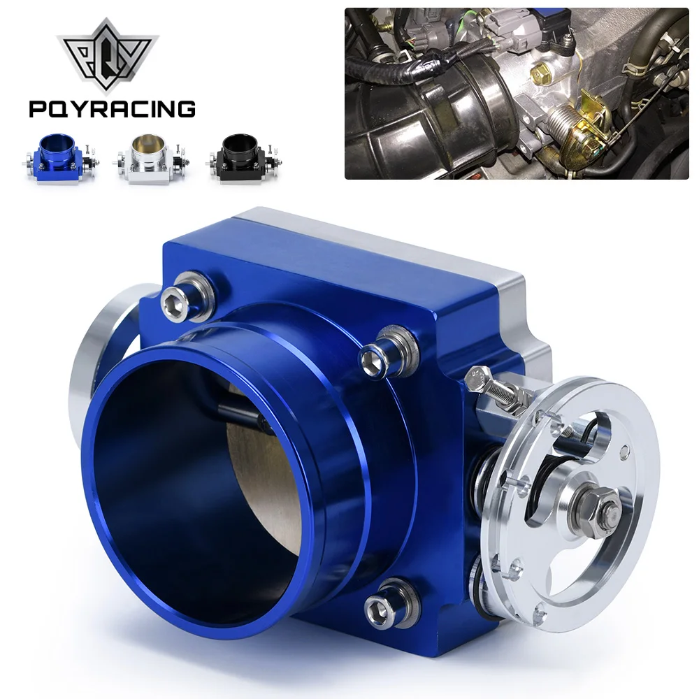New Throttle Body 80mm Throttle Body Performance Intake Manifold Billet ...