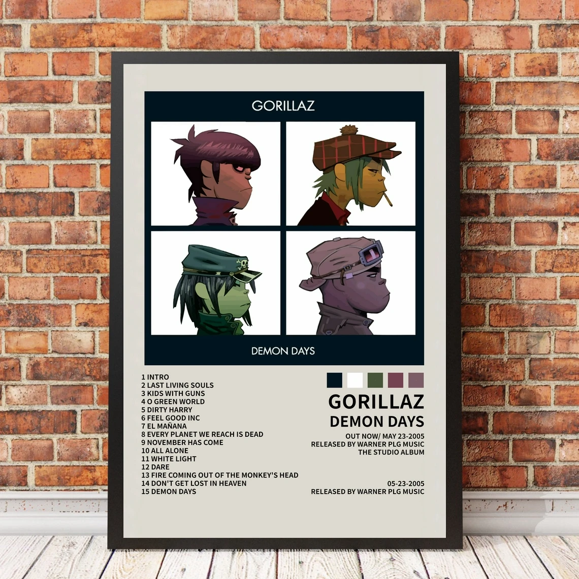 Gorillaz Demon Days Wallpaper