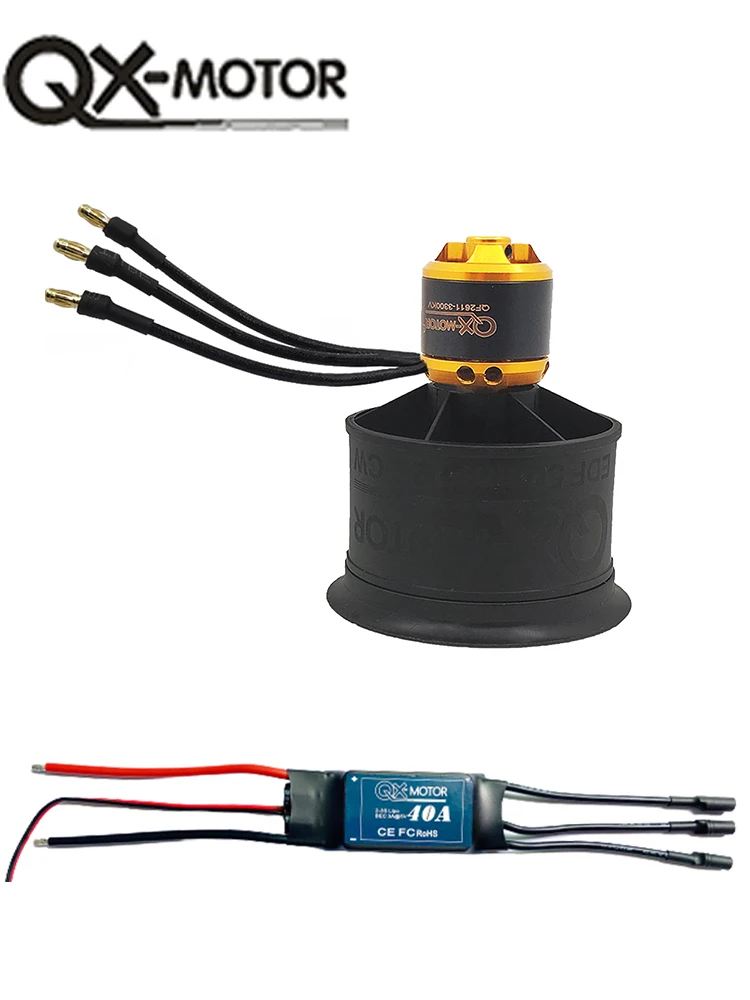 QX-MOTOR-50mm-12-Blades-Fan-Ducted-EDF-with-Brushless-Motor-3-4S-for ...