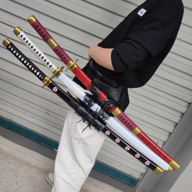 72cm One Piece Cosplay Roronoa Zoro Katana Sword PU Yuki Sword Role ...