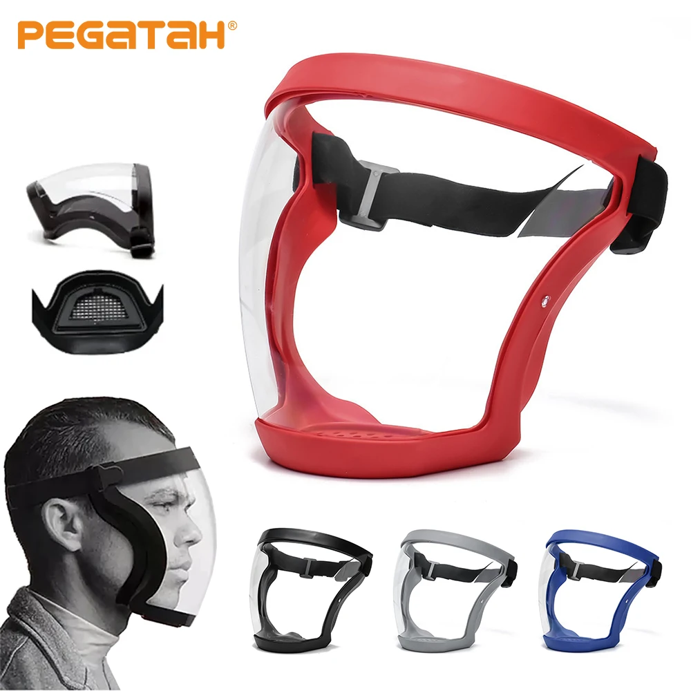 Protector-facial-completo-transparente-gafas-de-seguridad-M-scara ...