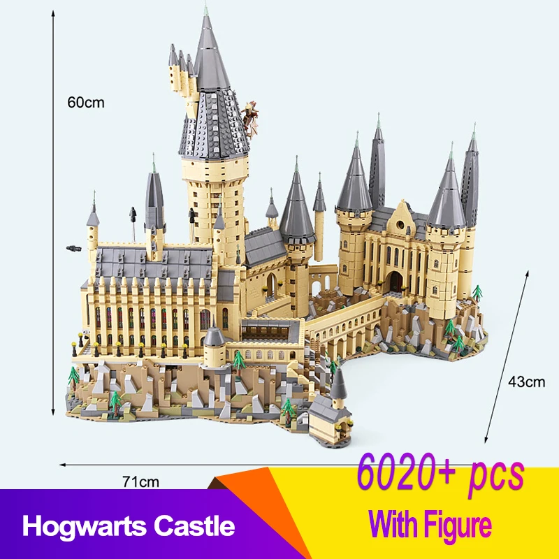 With Light Classic Building Block Castle Model Set 6020 Pcs Compatible ...